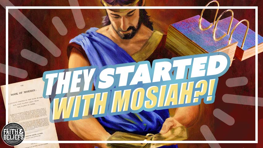 Did the Translation of the Book of Mormon Begin with Mosiah? - Saints ...